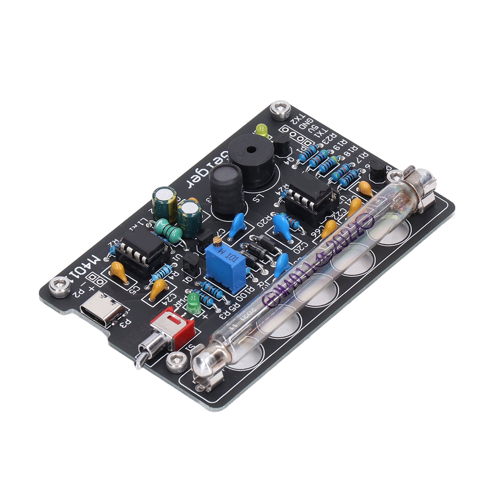 Geiger Counter Module Resin , Nuclear Radiation Detector DIY Geiger ...