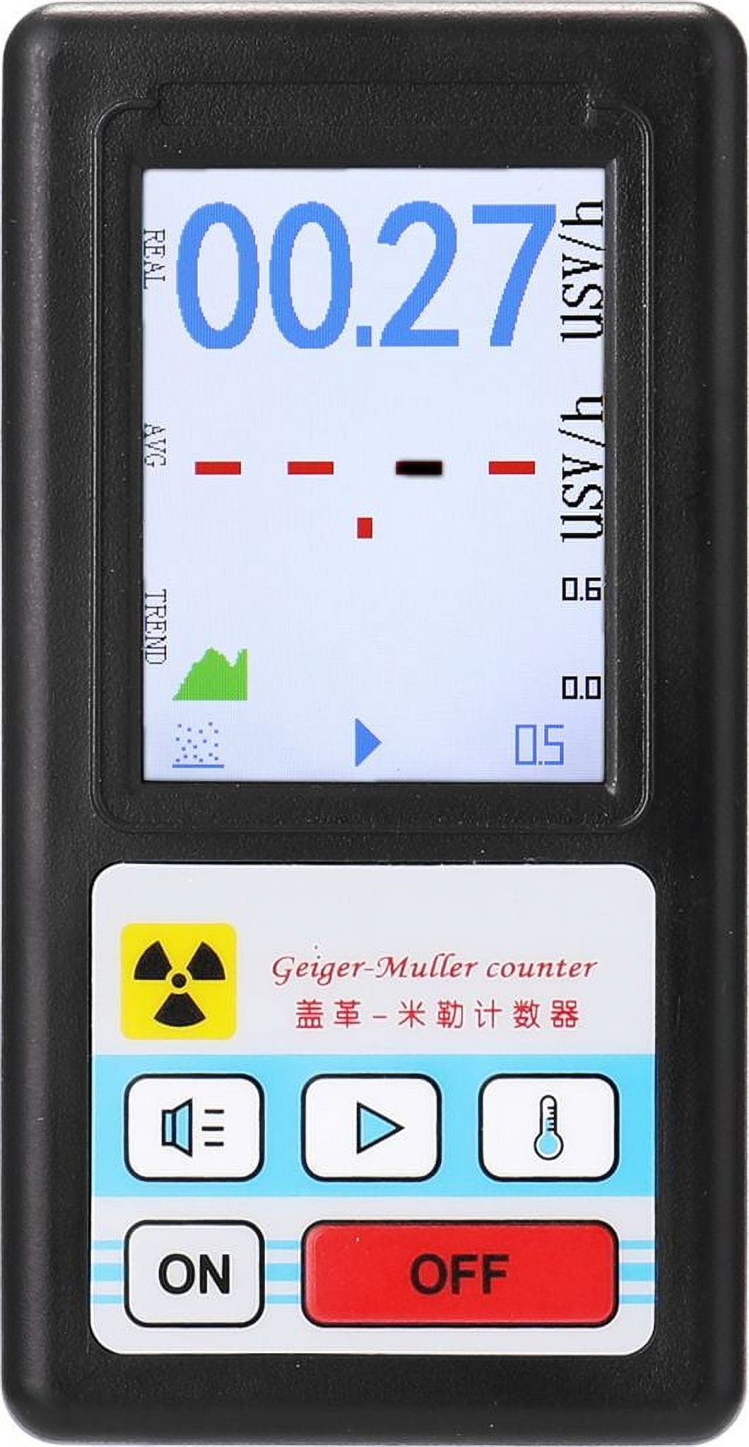 Geiger Counter, Multifunctional Nuclear Radiation Detector, Dosimeter ...