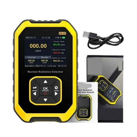Geiger Counter Nuclear Radiation Detector Personal Dosimeter ...