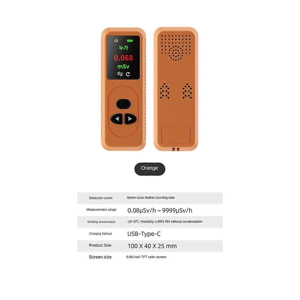Geiger Counter Nuclear Radiation Detector Personal Dosimeter X -Rays ...