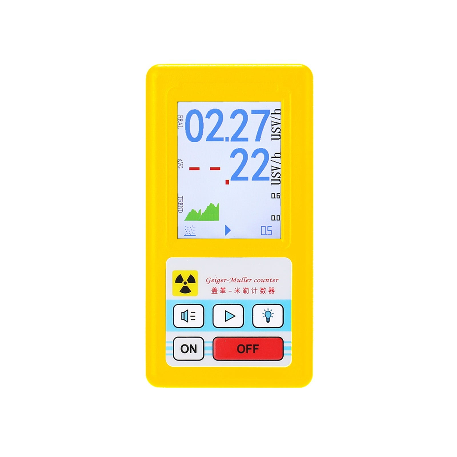 Geiger Counter Nuclear Radiation Detector Personal Dosimeter X-ray ...