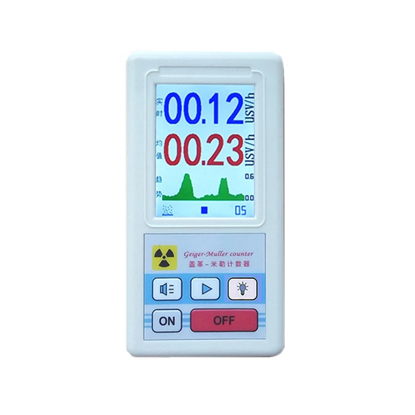 Geiger Counter Nuclear Radiation Detector Personal Dosimeter X-ray ...