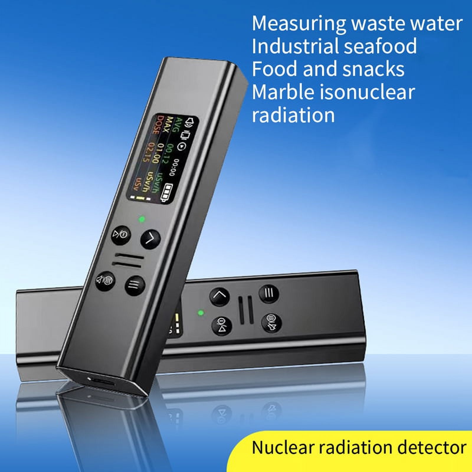 Geiger Counter Nuclear Radiation Detector Radioactivity Tester Nuclear ...