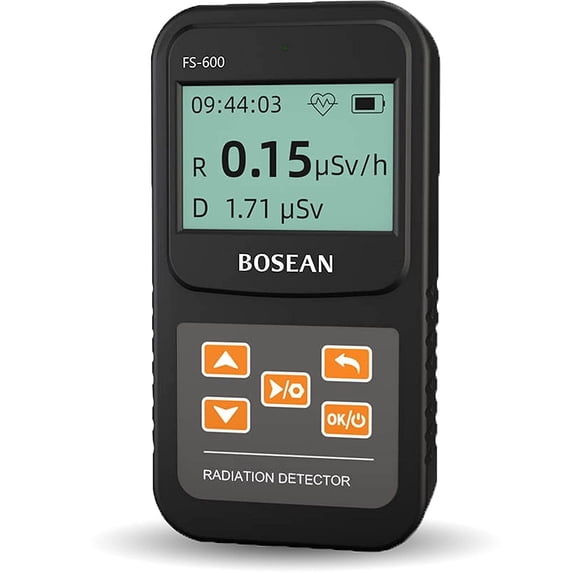 Geiger Counter Nuclear Radiation Detector,Rechargeable Digital Multi ...