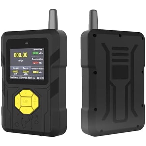 Geiger Counter, Portable Beta Gamma X-Ray Monitor Meter, LCD Display ...