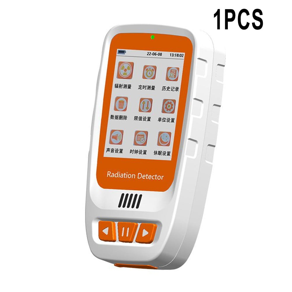 Geiger Counter Portable Handheld Nuclear Radiation Detector With Lcd ...