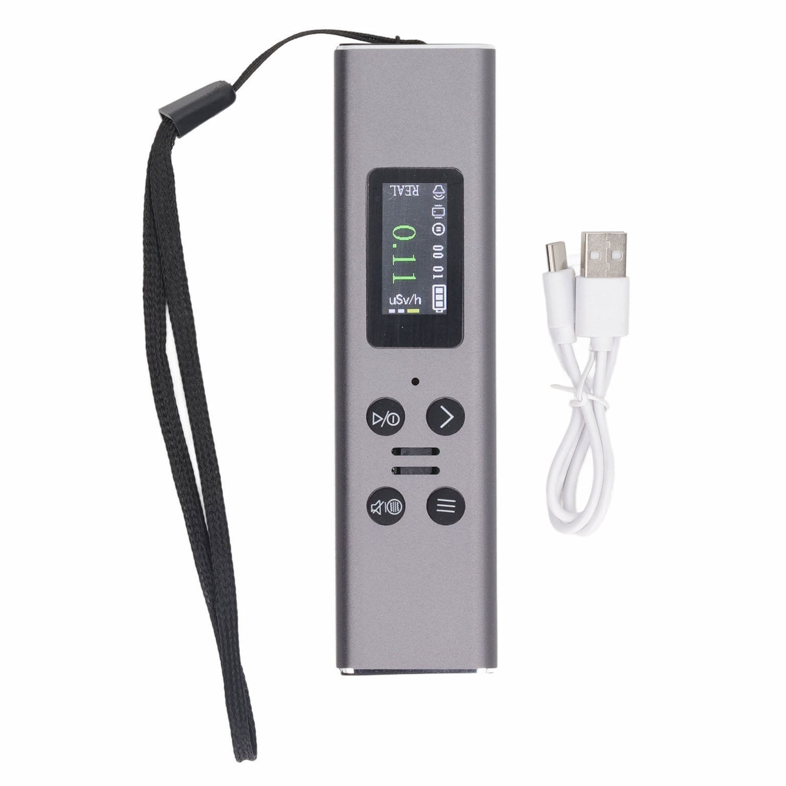 Geiger Counter Radiation Detector, Portable Mini Personal Dosimeter ...