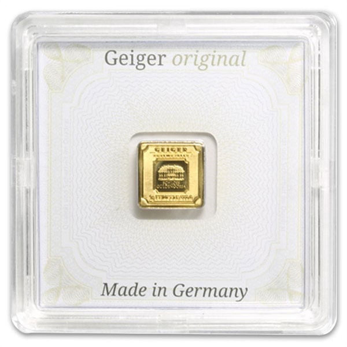 Geiger Gold Bar - 1 Gram Precious Metal, .9999 Pure, in Assay - Walmart.com