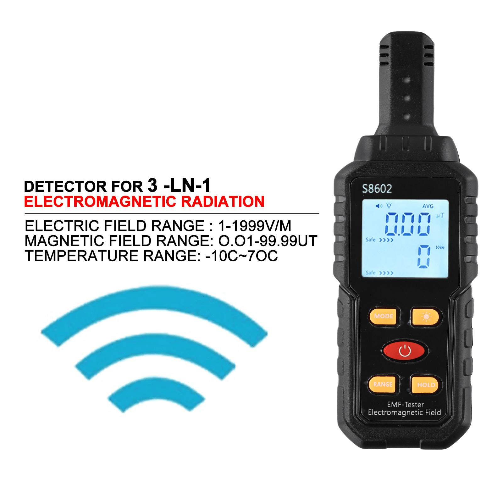 Geigers Counter Nuclear Radiation Detector Professional Accuracy ...