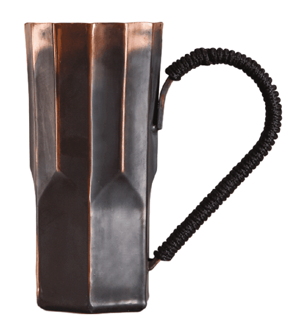 Geiomoo Handmade Hammer Texture Copper Mugs, Large Capacity Hammered ...
