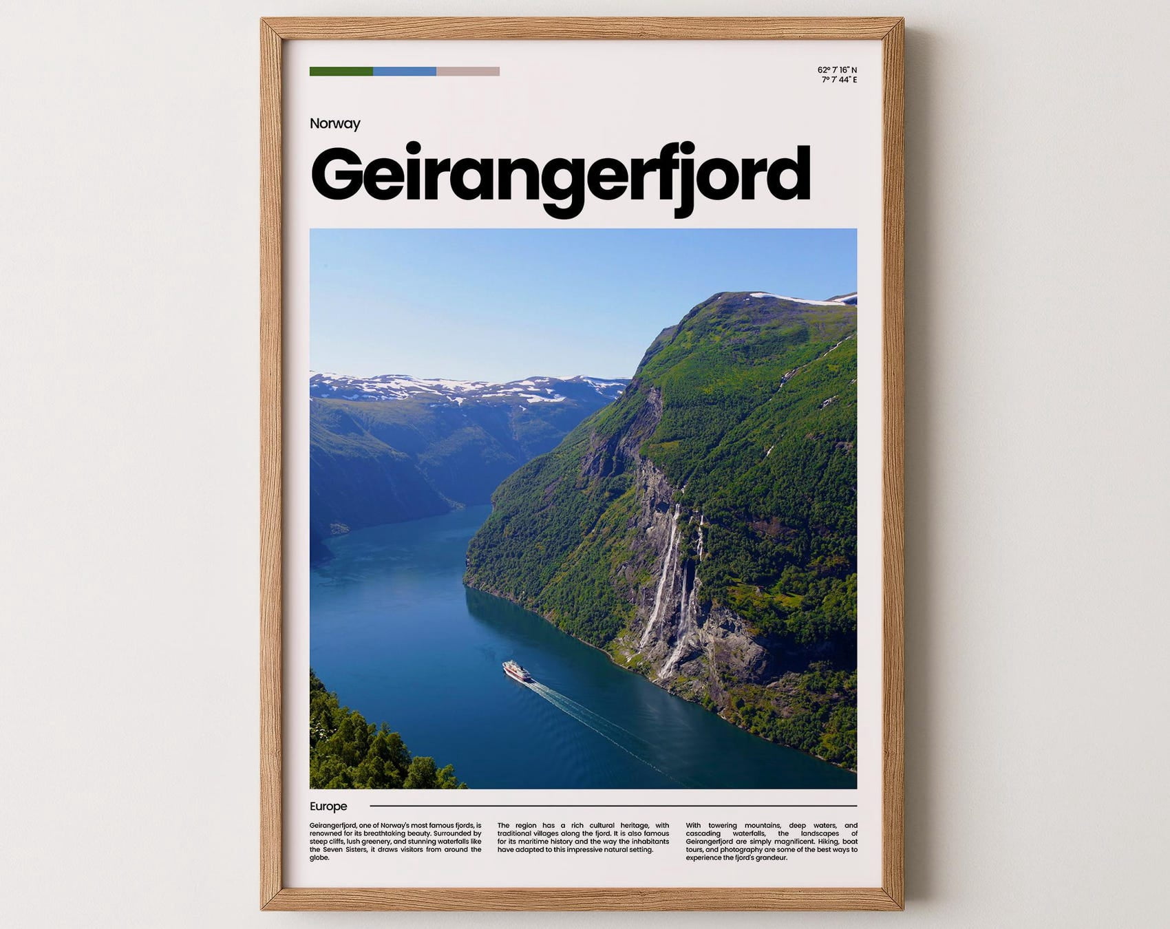 Geirangerfjord Poster, Geirangerfjord Print, Geirangerfjord Photo ...
