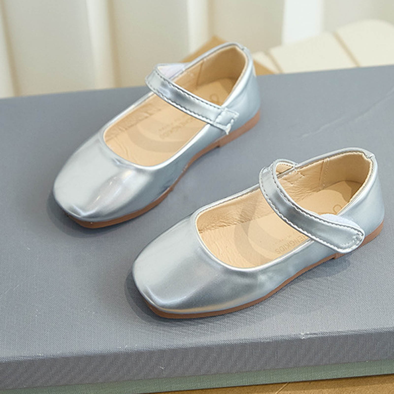 Geire Girls' Little Leather Shoes Dress Shoes Super Soft Sole ...