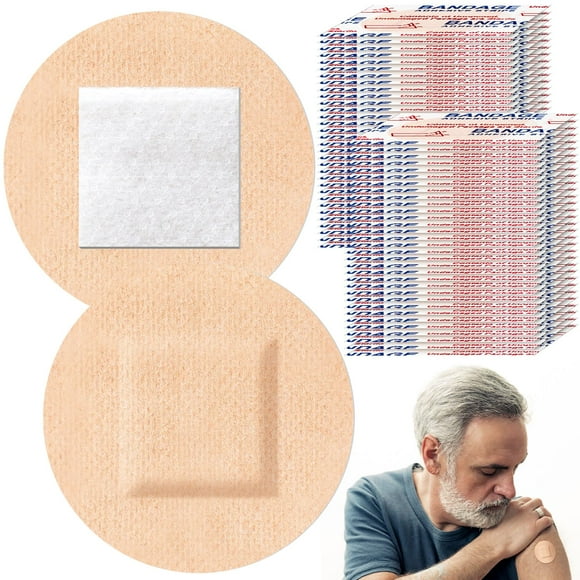 Small Round Bandages Face