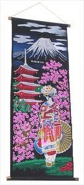 Geisha Hanging Scroll - Walmart.com