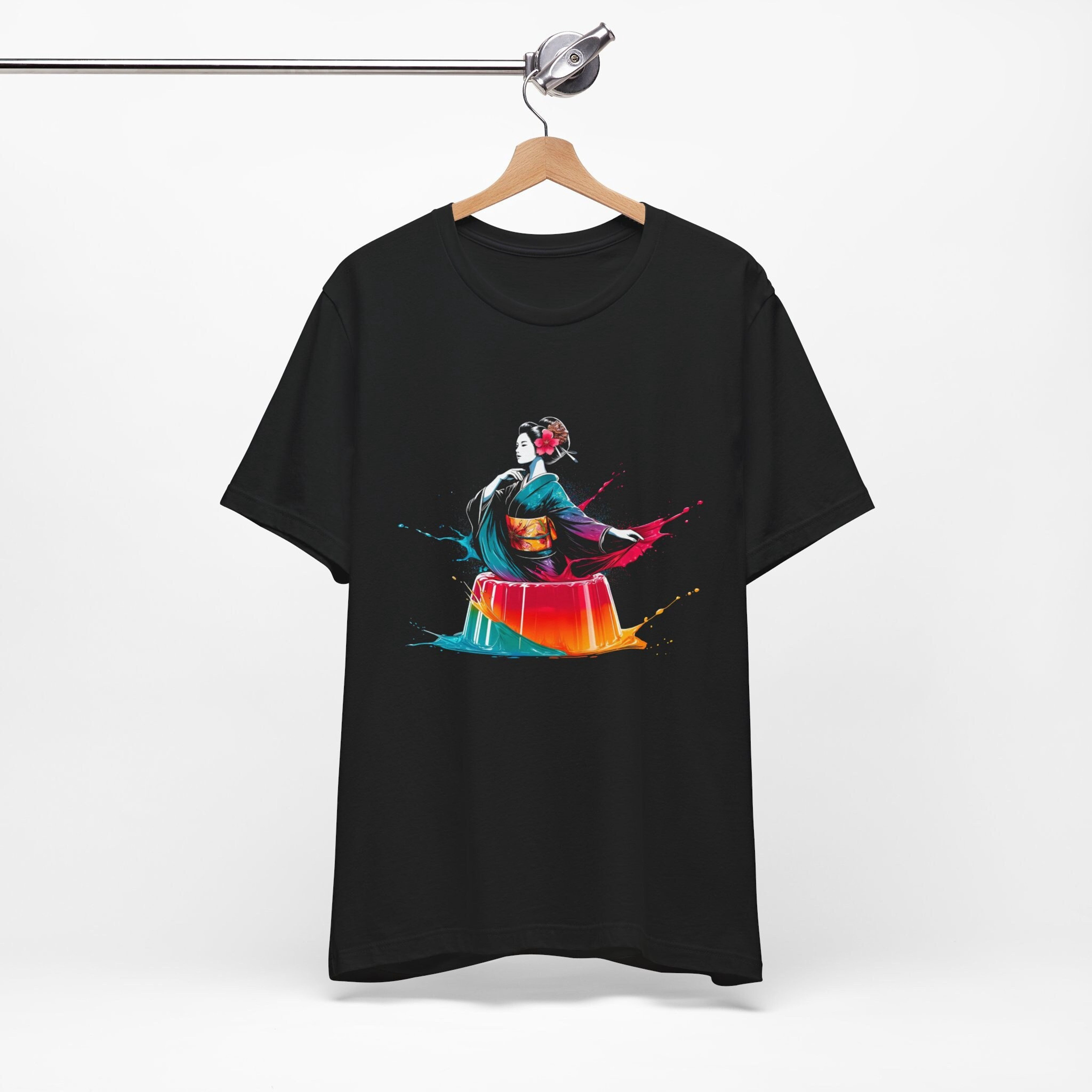 Geisha Splash Jello T-Shirt | Japanese Aesthetic Streetwear Anime ...