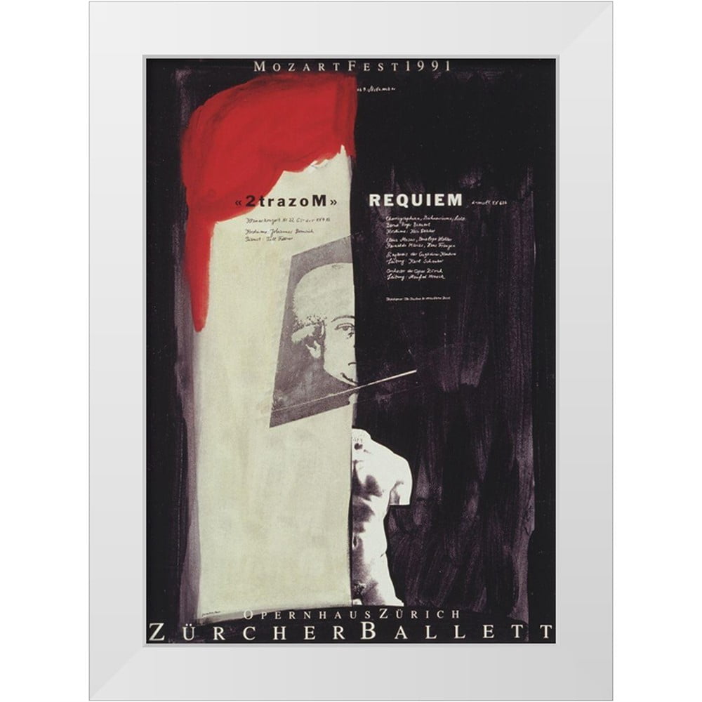 Geissbuhler, K. Domenic 11x14 White Modern Wood Framed Museum Art Print ...
