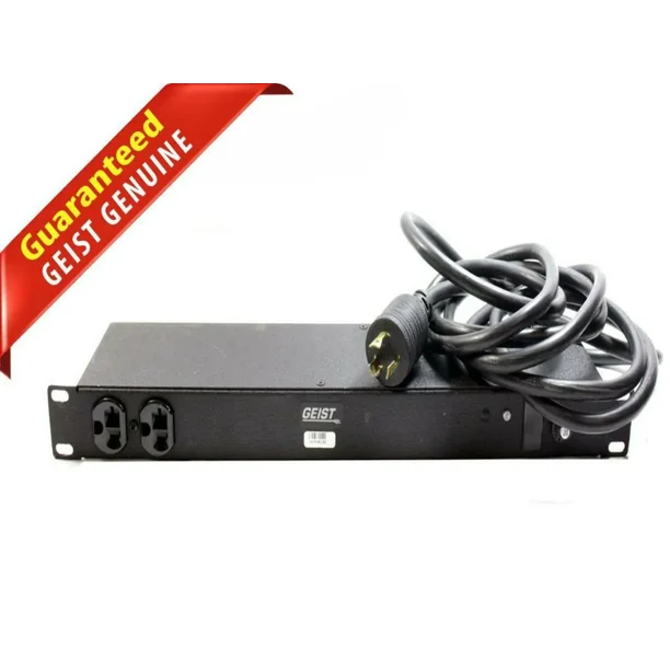 Geist BRN120-1026TL Power 1900W 110-Outlet 20A 120VAC Surge Protector ...