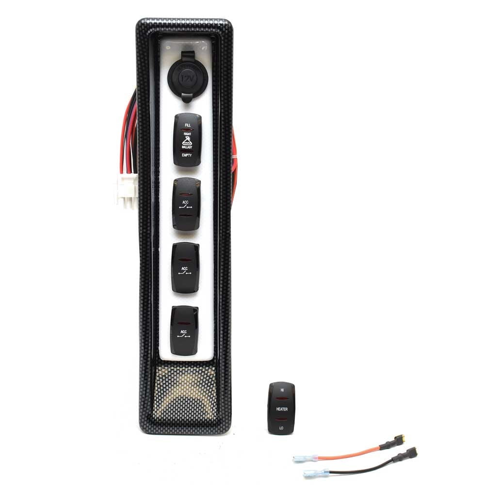 Gekko Boat Switch Panel EB141P03229 | Revo Starboard Ballast - Walmart.com