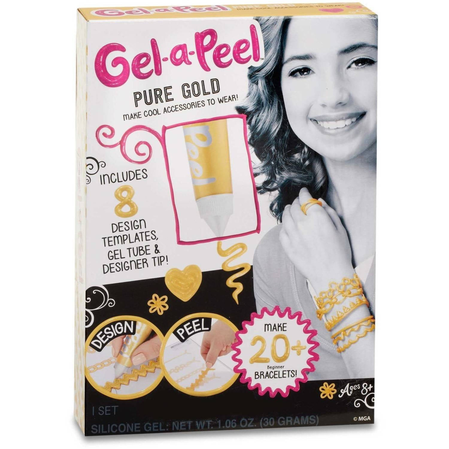 Gel-A-Peel Starter Craft Kit, Pure Gold, Great Gift for Children Ages 6 ...
