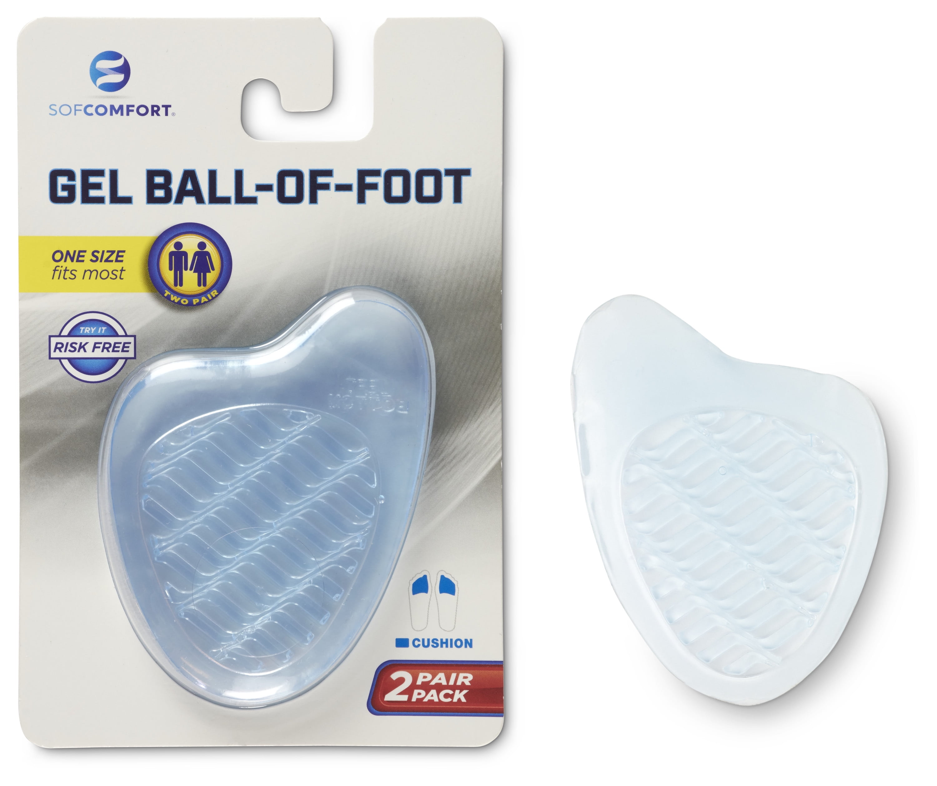Gel Ball of Foot Cushion One Size - Walmart.com