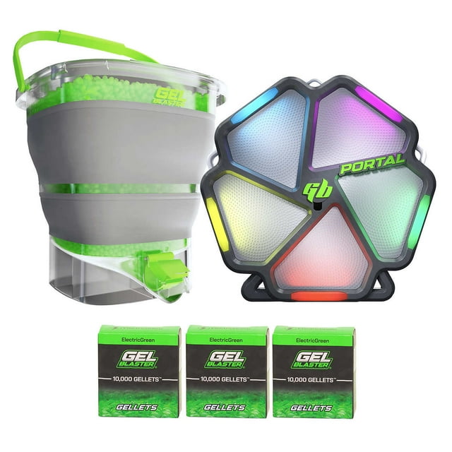 Ultimate Player Pack: Gel Blaster Portal & Gellet Depot Bundle with ...