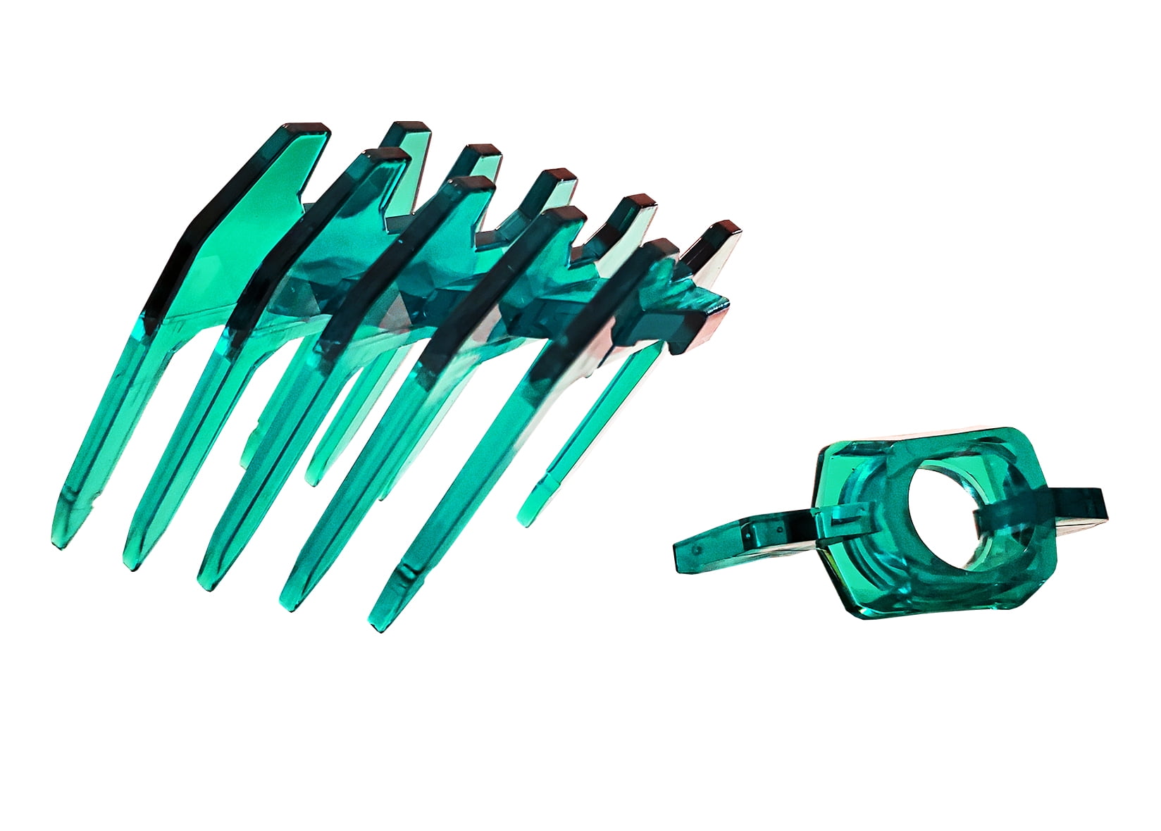 Gel Blaster SURGE Custom Barrel and Fin Pack, Turquoise, Recommended ...