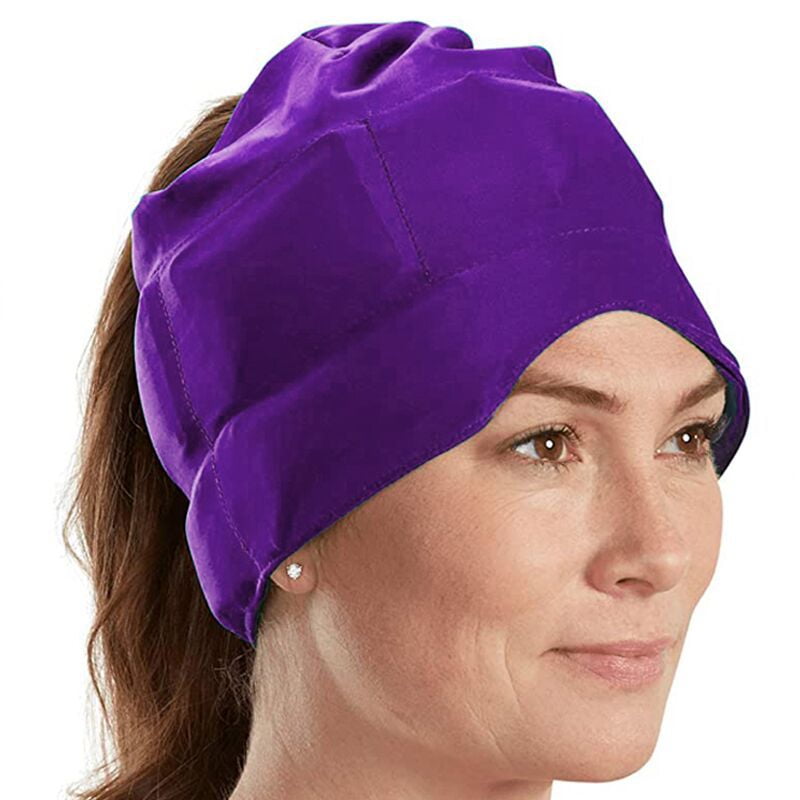 Gel Cap Cool CapHat Ice Cap Physical Relief Headache Cooling Heating ...