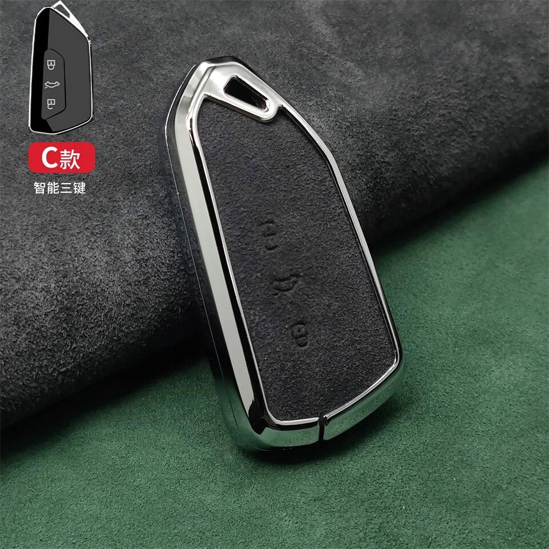 Gel Car Key Cover For VW Volkswagen Golf 8 Mk8 2020 Skoda Octavia 3 ...