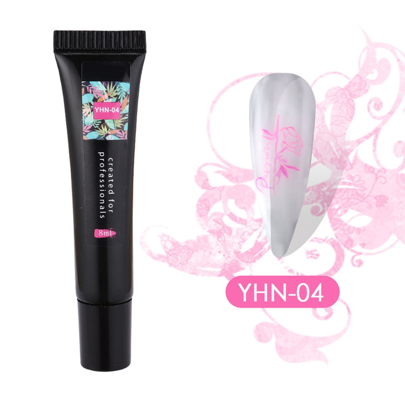 Gel Clear Top Coat Nail Biting Polish Pigment for Lip Gloss Nail Rest ...