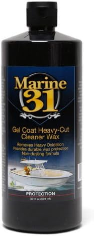 Gel Coat Heavy-Cut Cleaner Wax | Liquid Oxidation Remover for Painted ...