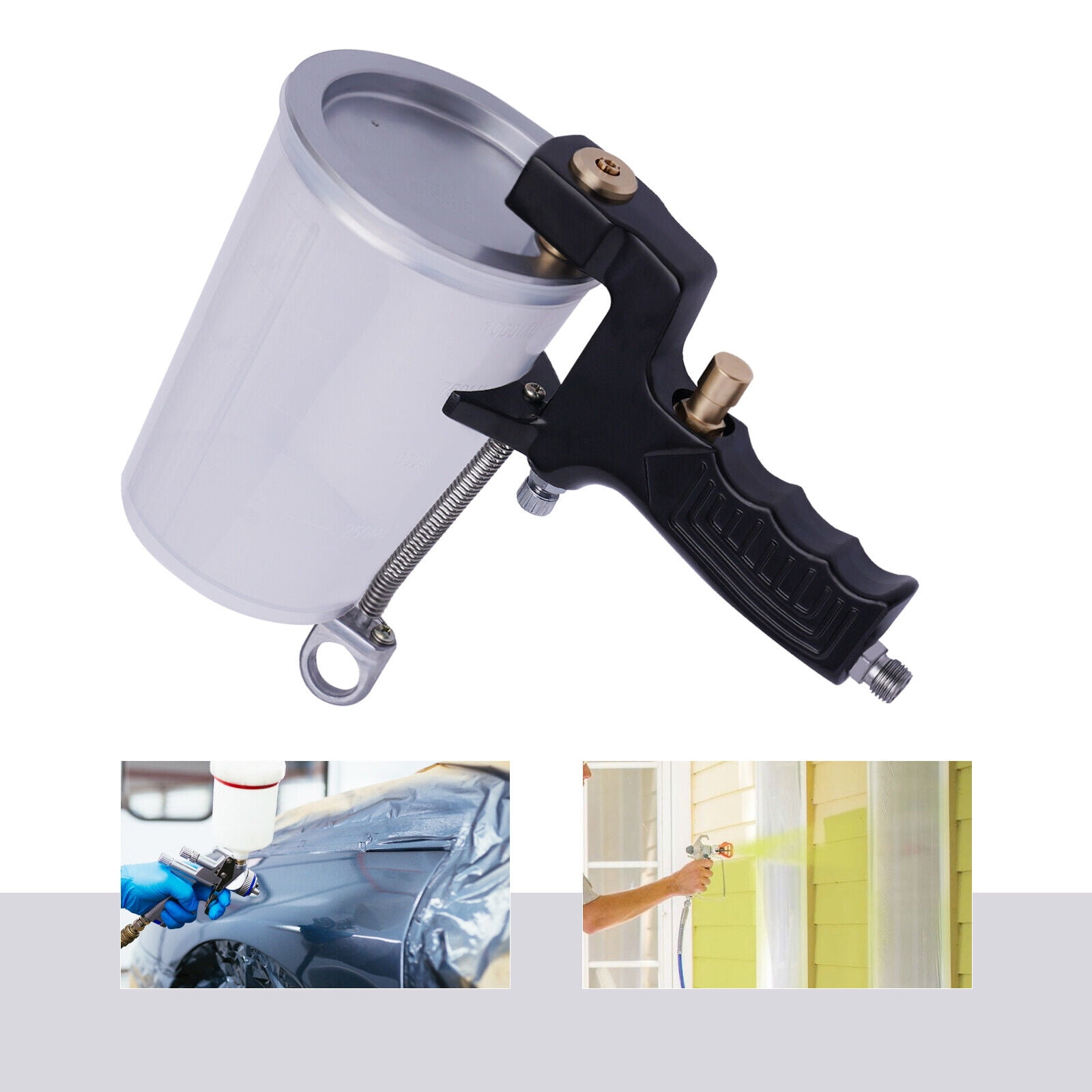 Gel Coat Spray Gun Gelcoat Dump Resin handheld Sprayer W/ Spray Nozzles ...