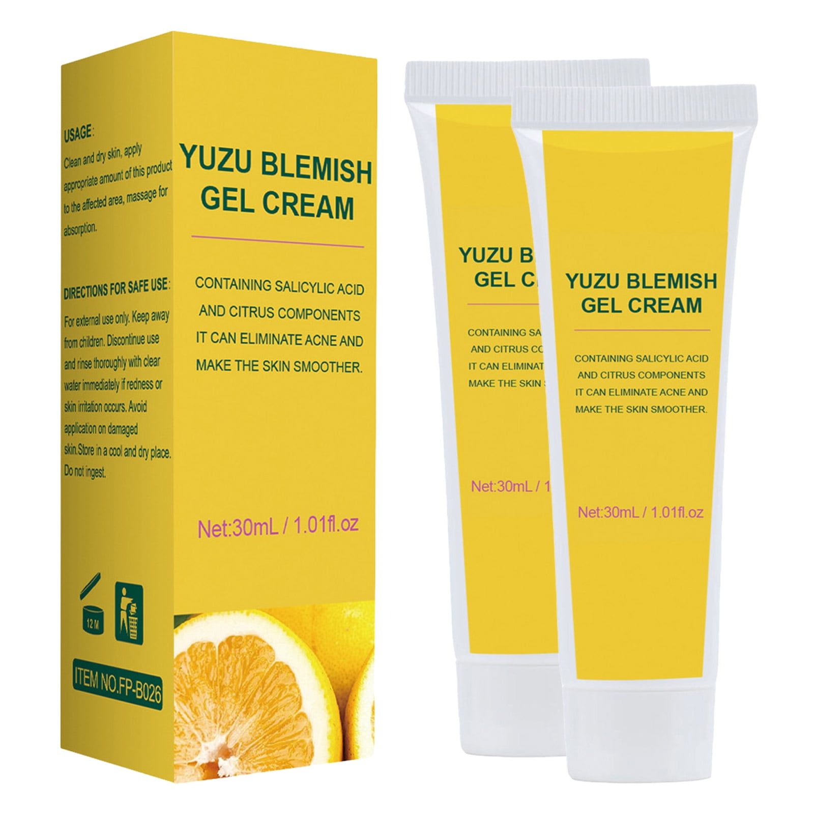 Gel Cream - Lightweight Gel Moisturizer with Salicylic Acid and Natural ...