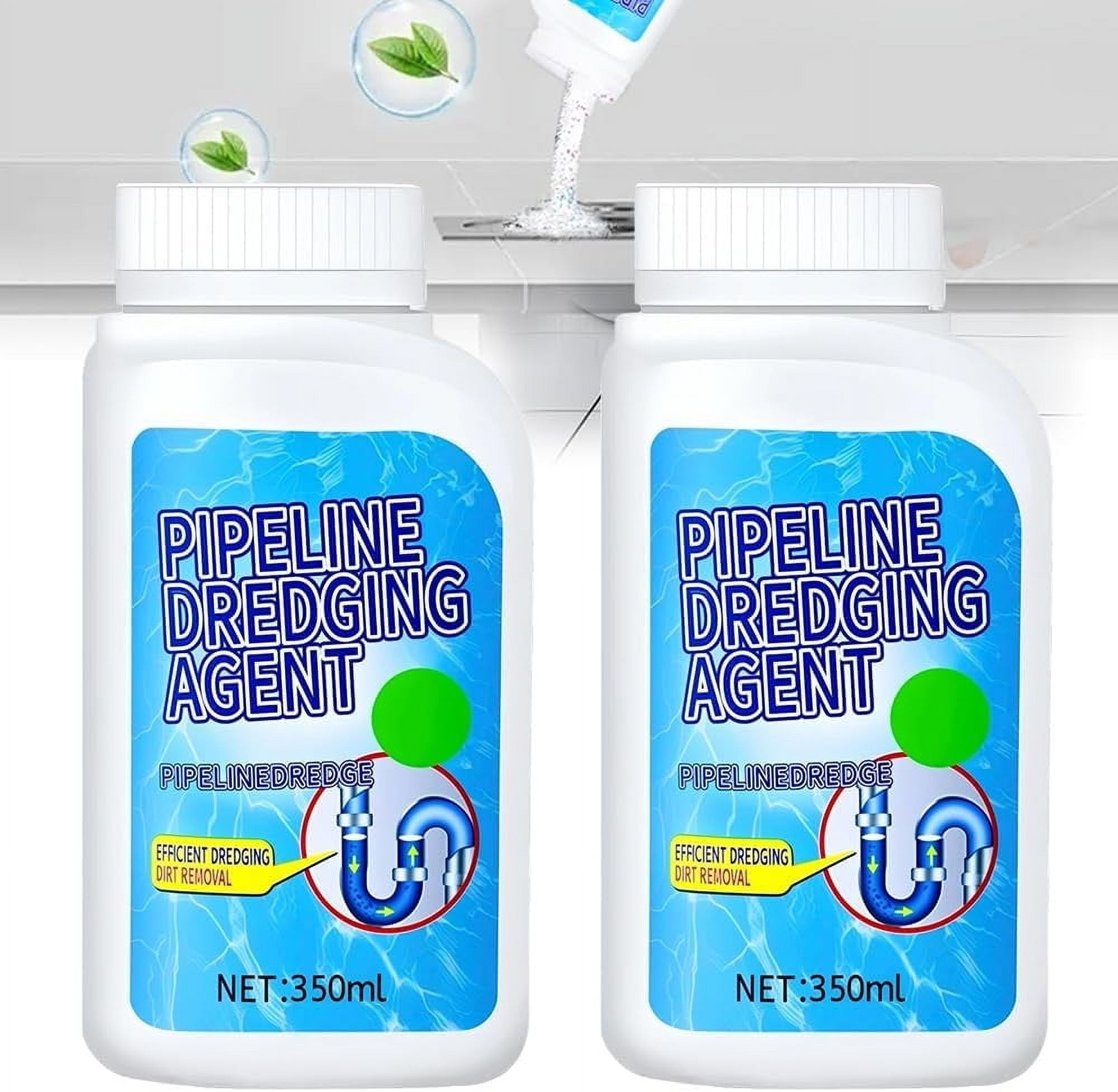 Gel Drain Cleaner for Kitchen Sink, Shower, and Bathtub, Fast-Acting ...