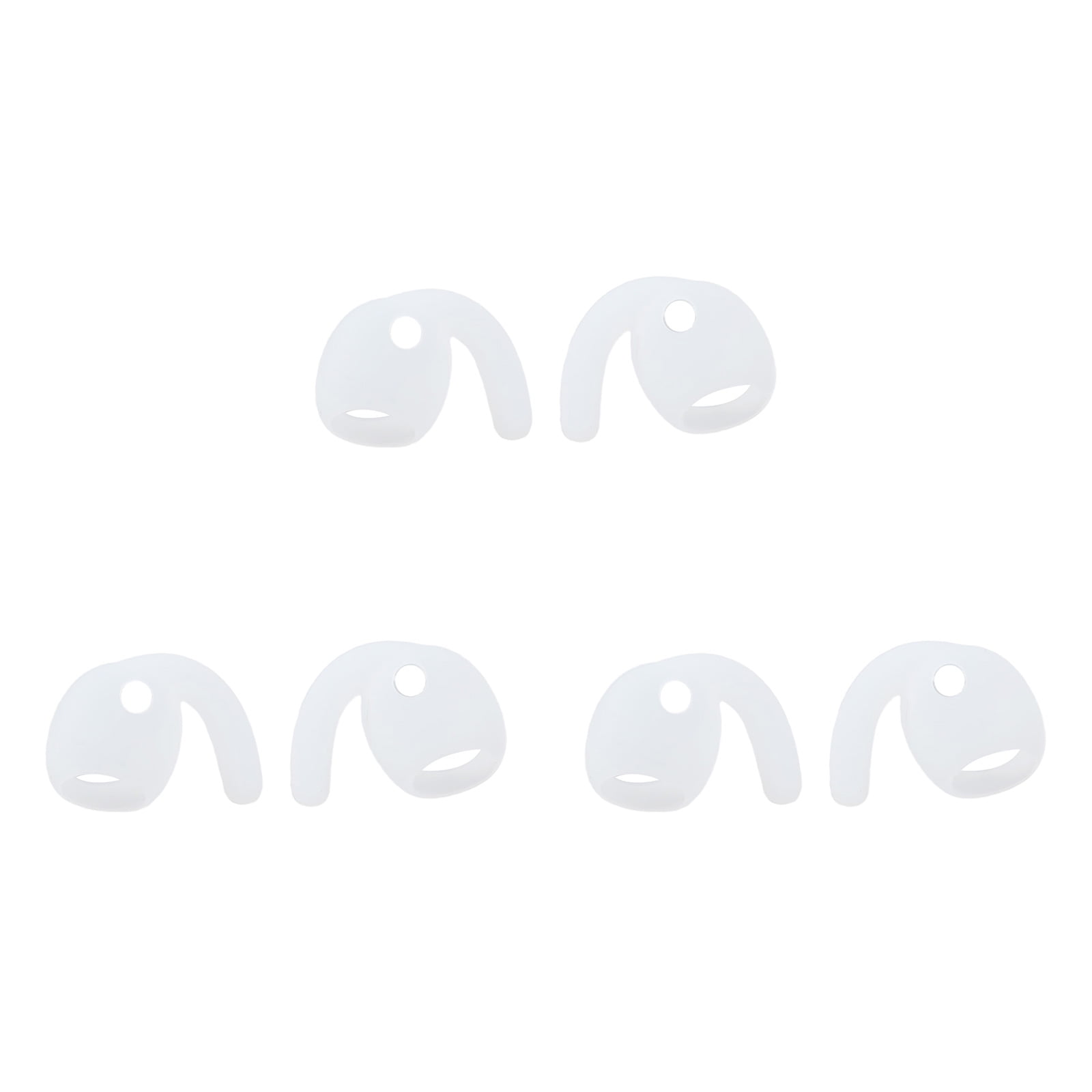 Gel Ear Tips with Silicone Ear Hooks for Buds 3, Soft Anti-Drop Earbud ...