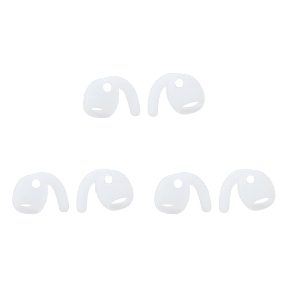 Gel Ear Tips with Silicone Ear Hooks for Buds 3, Soft Anti-Drop Earbud ...