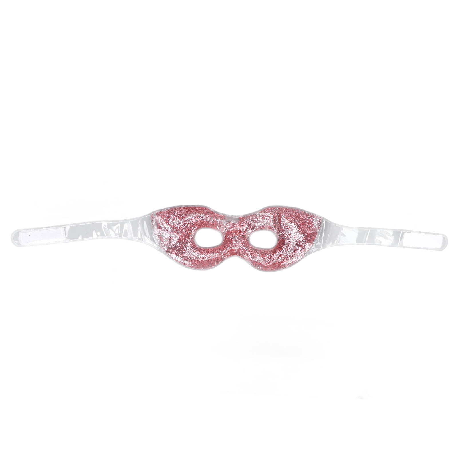 Gel Eye Mask Automatic Cooling Hot Cold Use Red PVC 3D Cutting Reusable ...