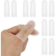 Reppkyh Gel Finger Cots 10 PCS Silicone Finger Protectors - Walmart.com