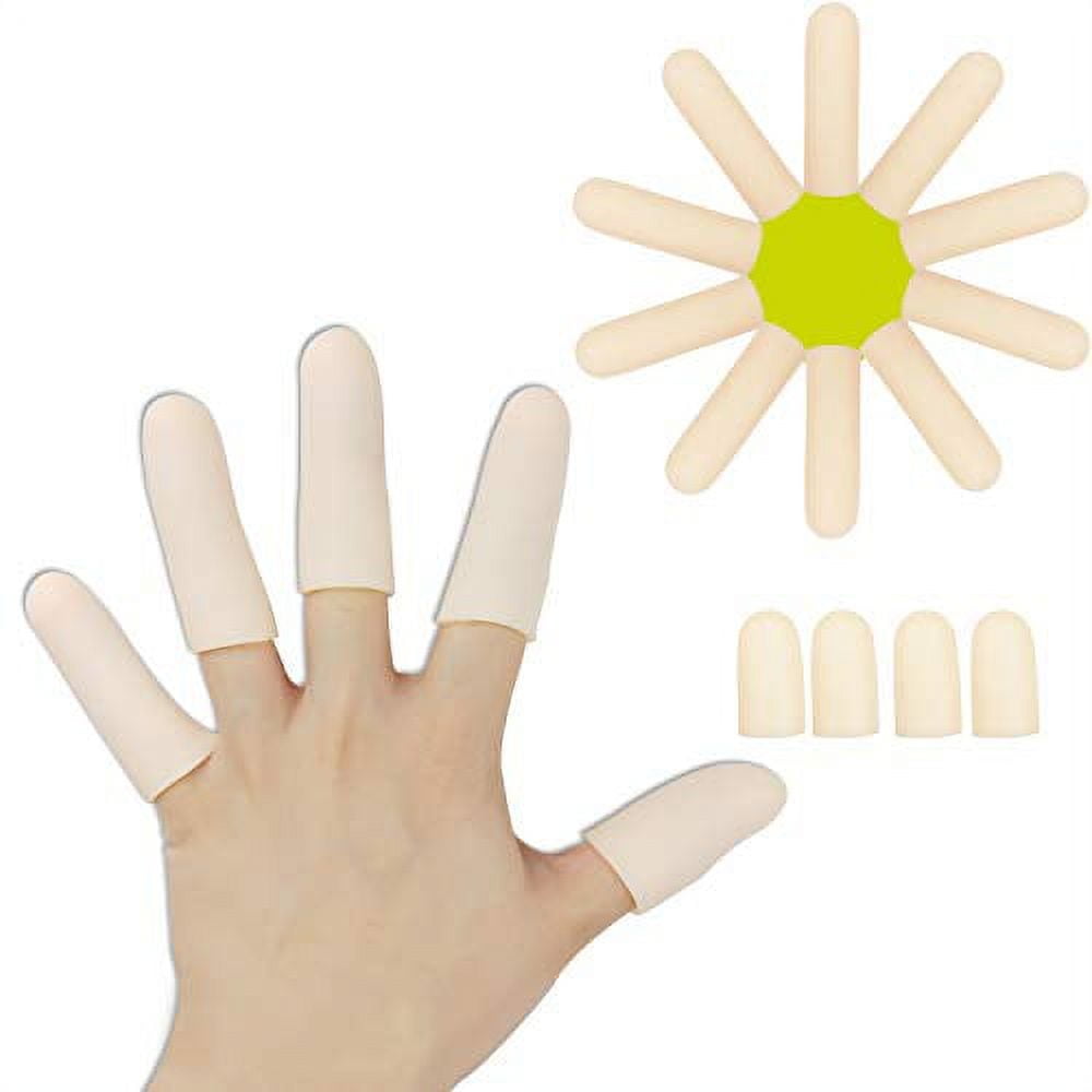 Gel Finger Cots, Finger Protector Support(14 PCS) NEW MATERIAL Finger ...