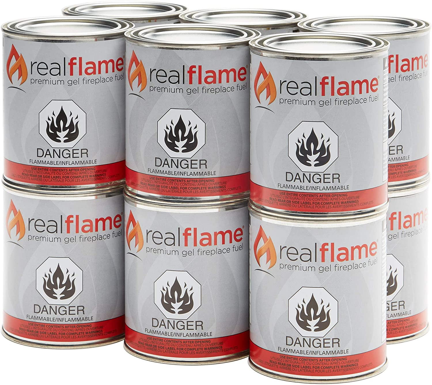 Gel Fuel Cans - 12-Pack - Gelled Isopropyl Alcohol for Indoor or ...