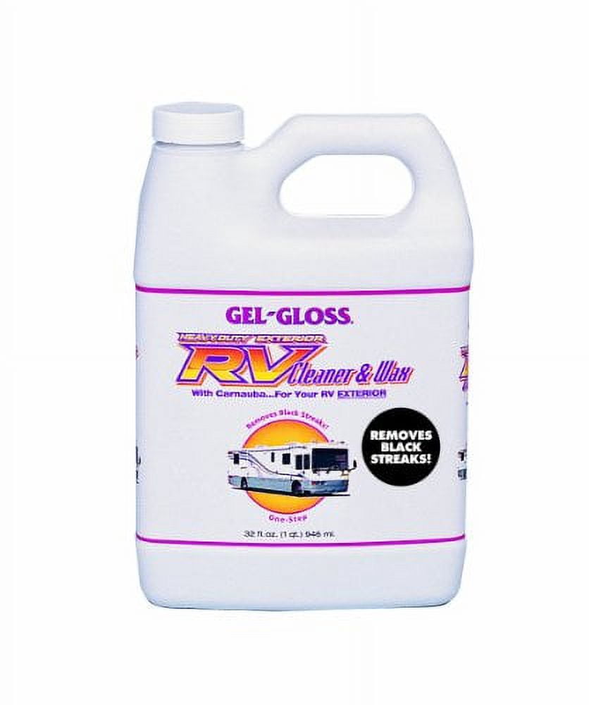 Gel-Gloss RV Camper Trailer Cleaning Care, Cleaner and Wax with ...