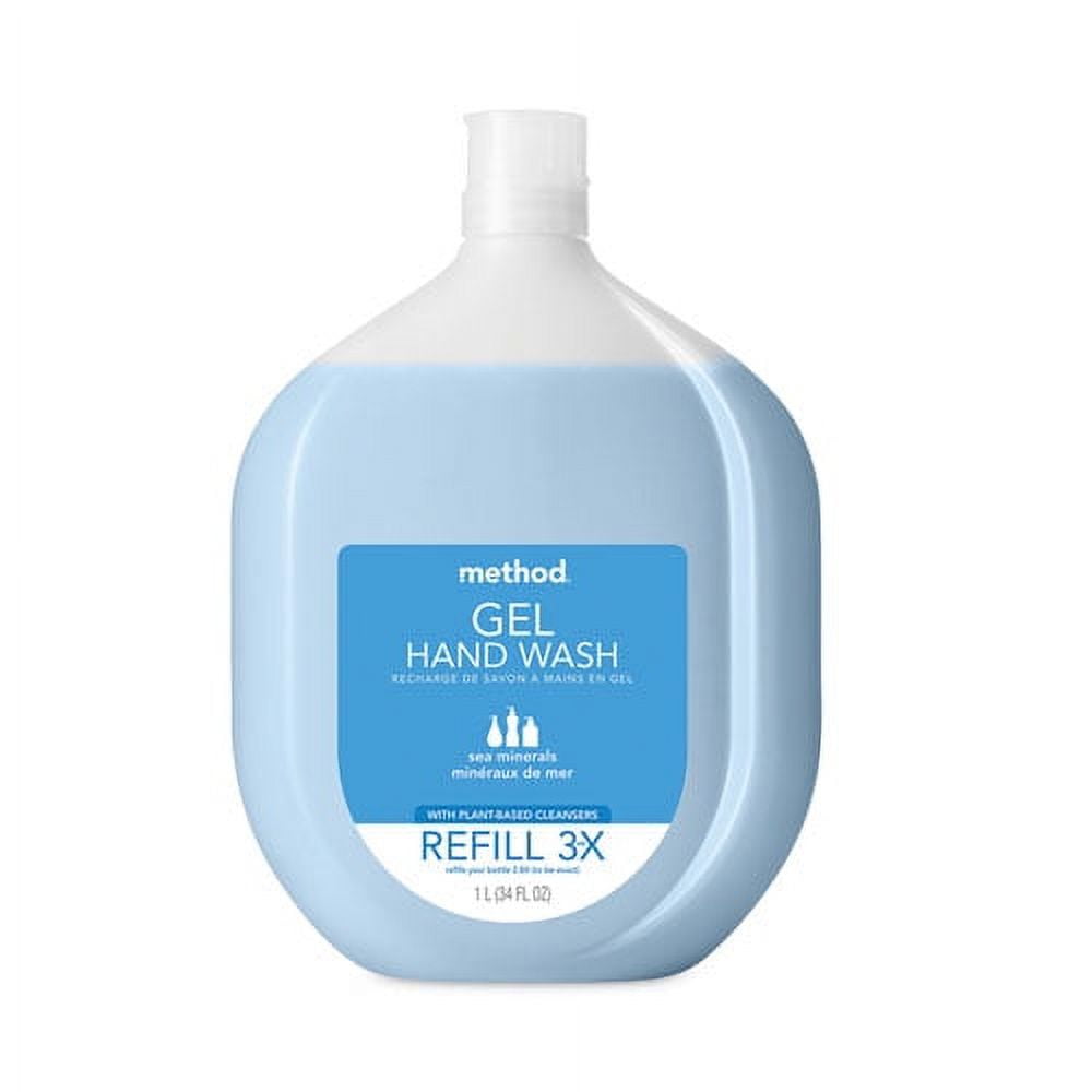 Gel Hand Wash Refill Tub, Sea Minerals, 34 oz Tub | Bundle of 2 Each ...