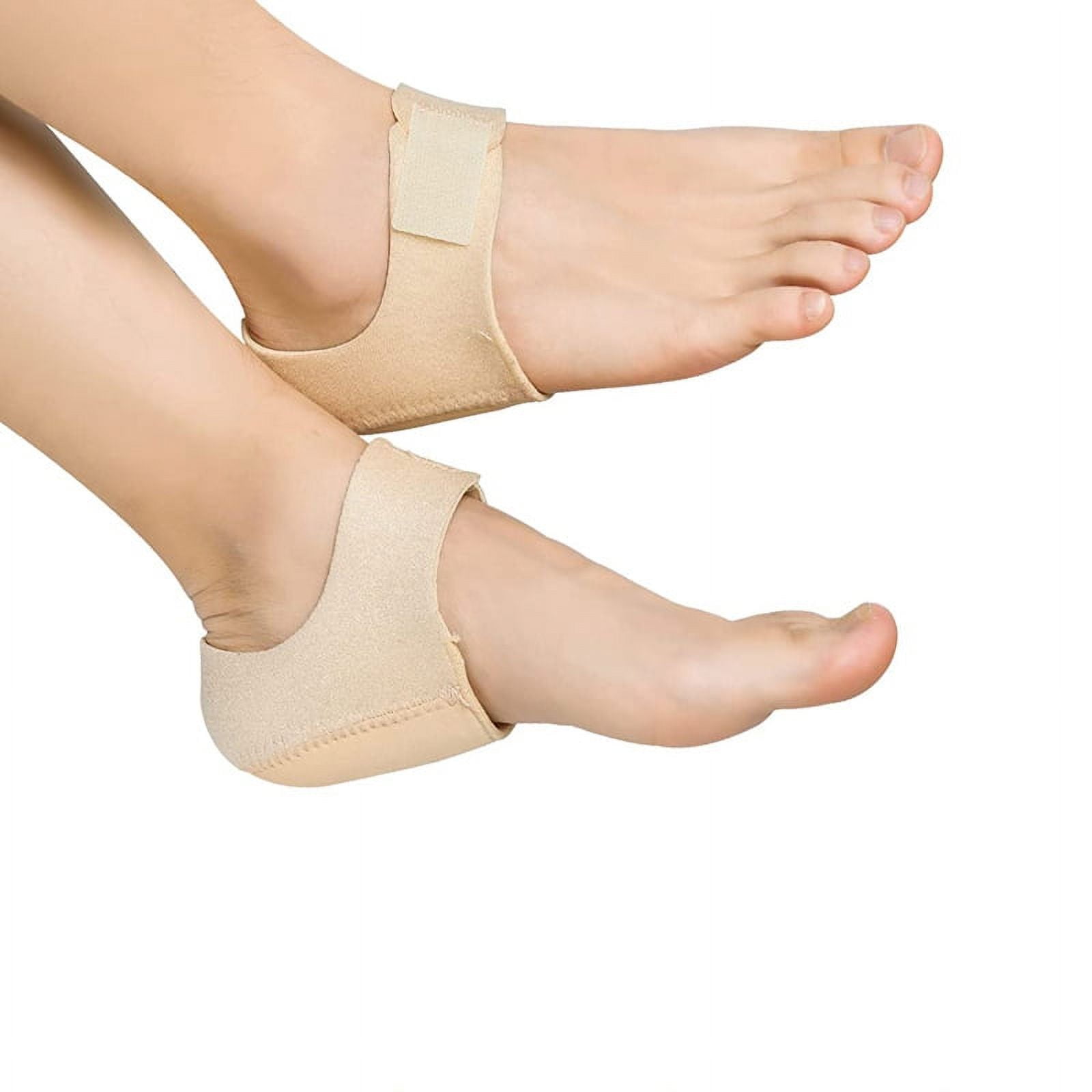 Gel Heel Cover Shoe Insole Cups Pads Feet Care Cushion Pain Relax ...