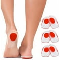 Gel Heel Pads for Shoes | Plantar Fasciitis Heel Cups for Pain Relief ...