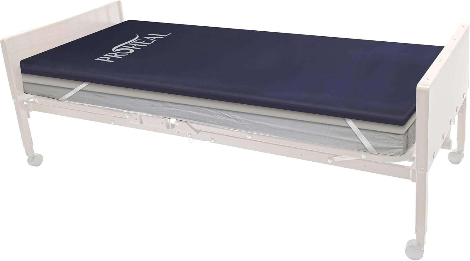 Gel Hospital Bed Mattress Topper - 35" x 80" x 4" - Gel Mattress ...