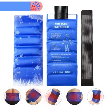 Rester's Choice Reusable Gel Cold & Hot Packs with Adjustable Wraps ...