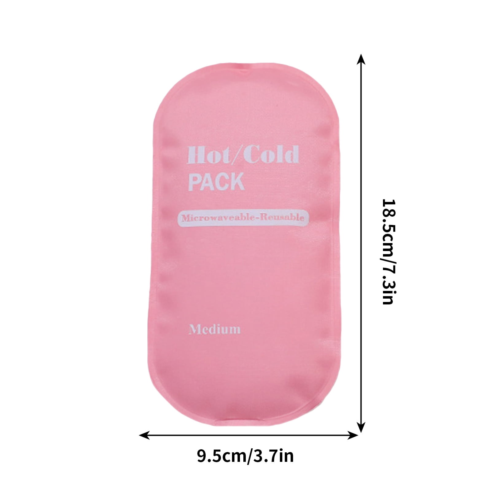 Gel Ice Pack for Injuries 2 Reusable Gel Packs Hot & Cold Compress ...