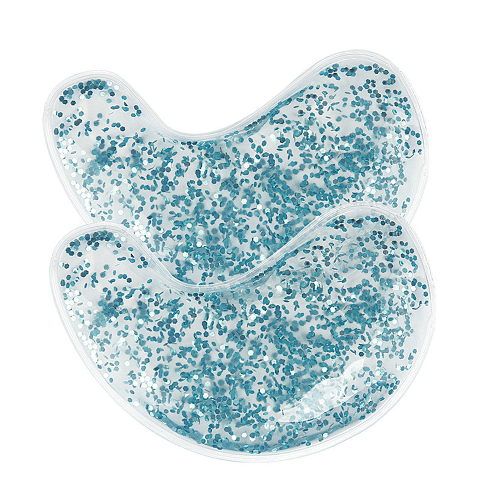 Gel Ice Pack Reusable Gel Pad Hot Cold Patch Under To Tired Dark ...