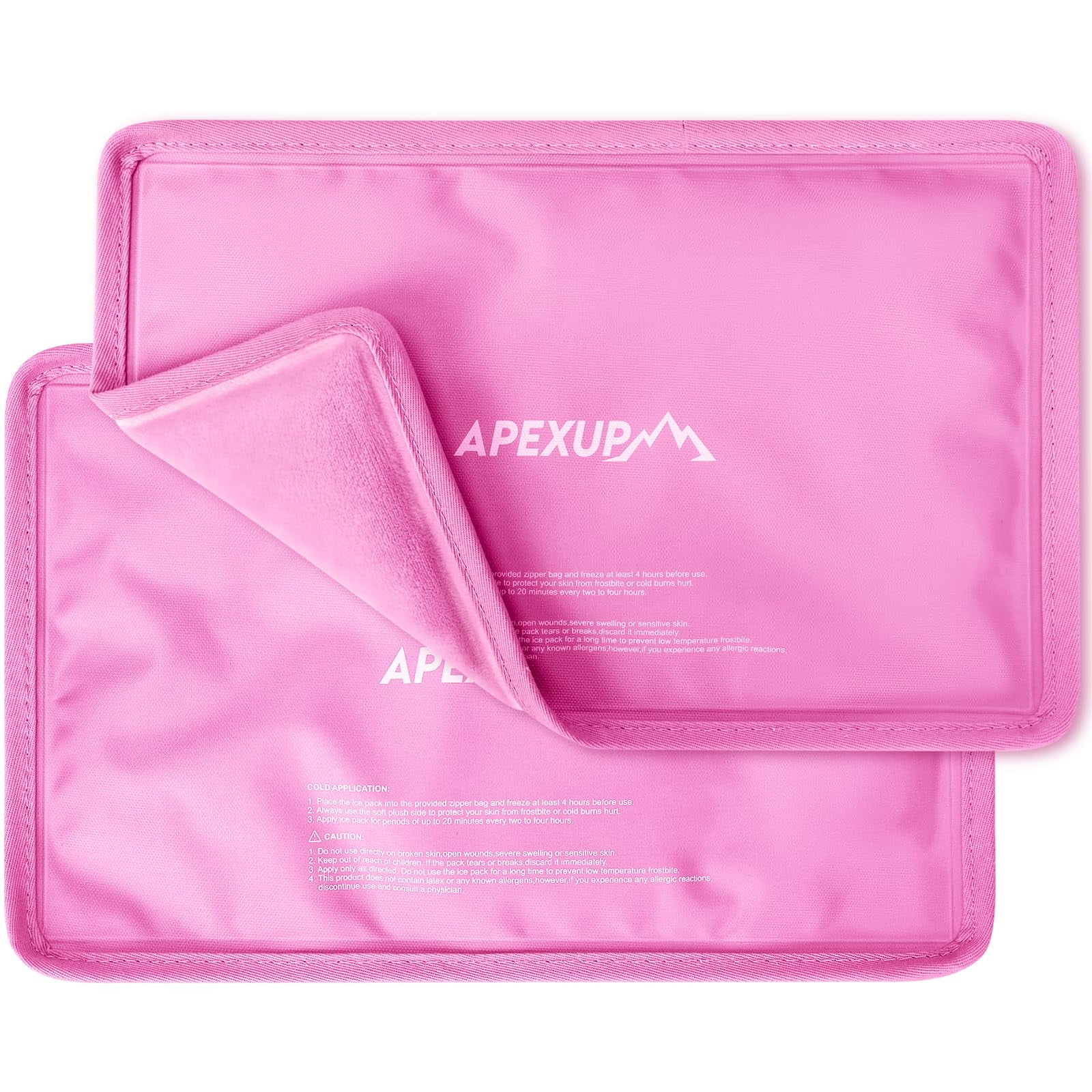 Gel Ice Packs for Injuries Reusable, Soft Flexible Ice Packs for ...