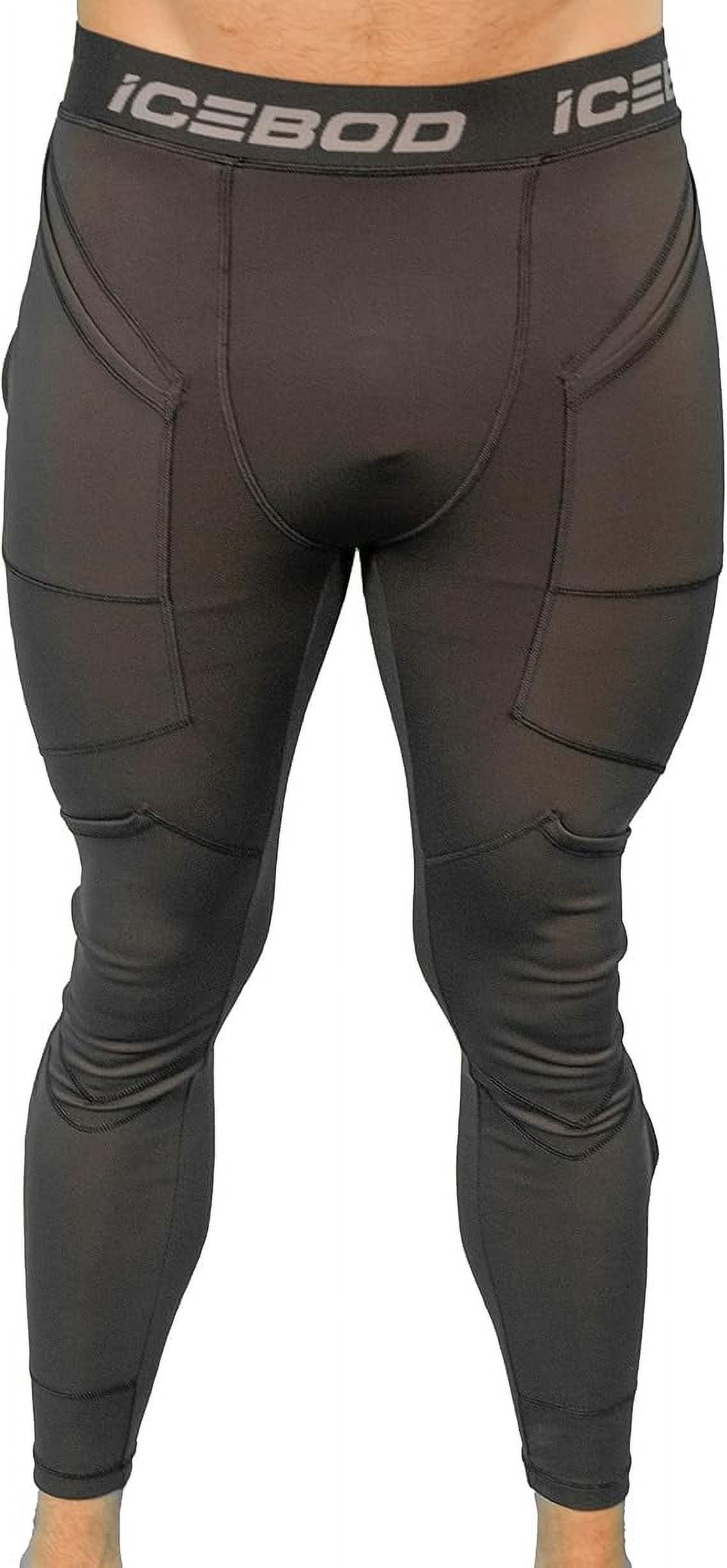 Gel Ice Packs for Thighs, Knees and Shins. Compression Pants with ...