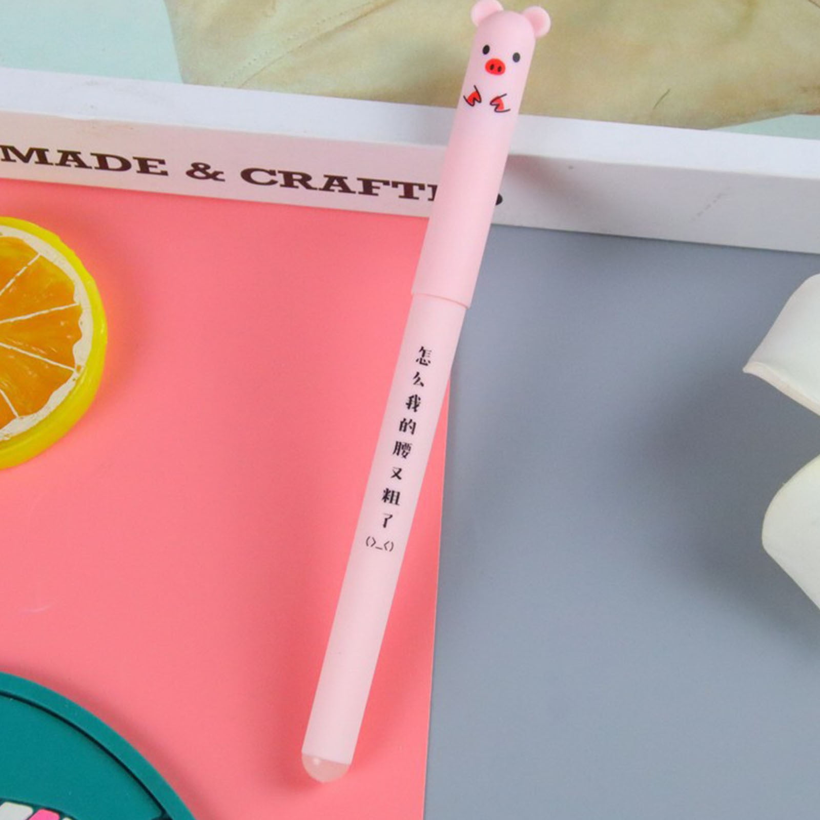 Gel Ink Pens Vmvidoty Cartoons Pet Animals Moyi Erasable Pen Creatives Stationery Students Heat ...